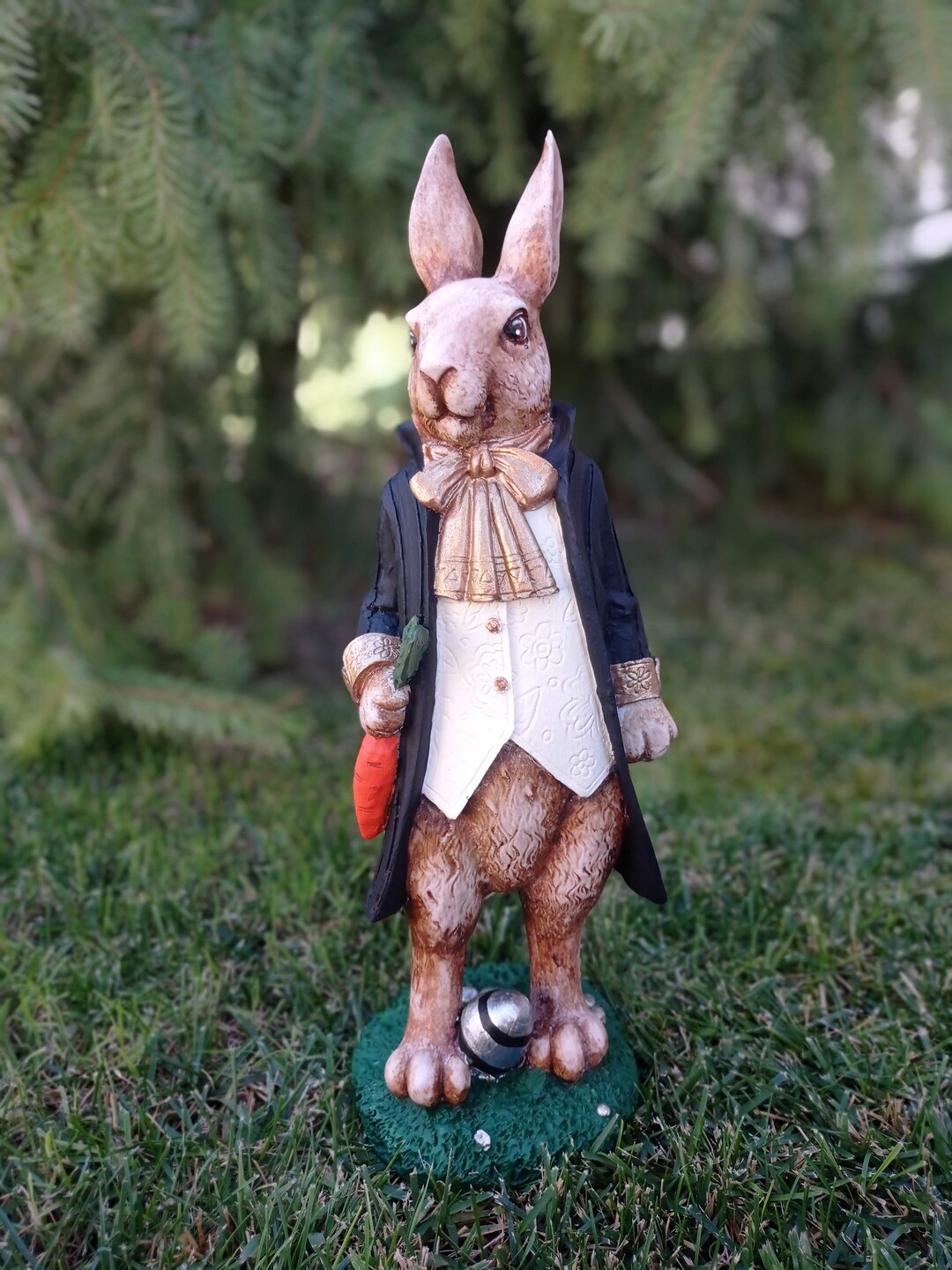 Count Rabbit, Lord Rabbit, Duke Rabbit, Rabbit Figurine, Easter Rabbit ...