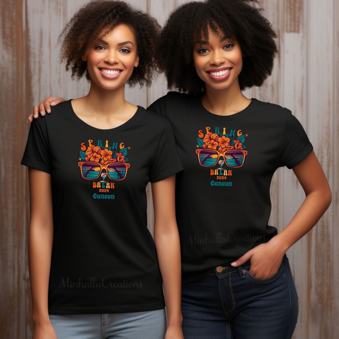 Spring Break 2024,cancun Girls Trip,girls Trip Shirt,custom Vacation ...
