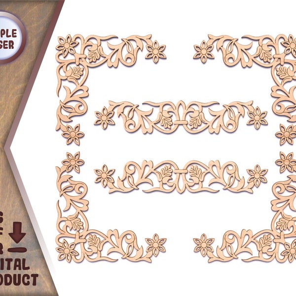 Laser Engraving Border - Etsy