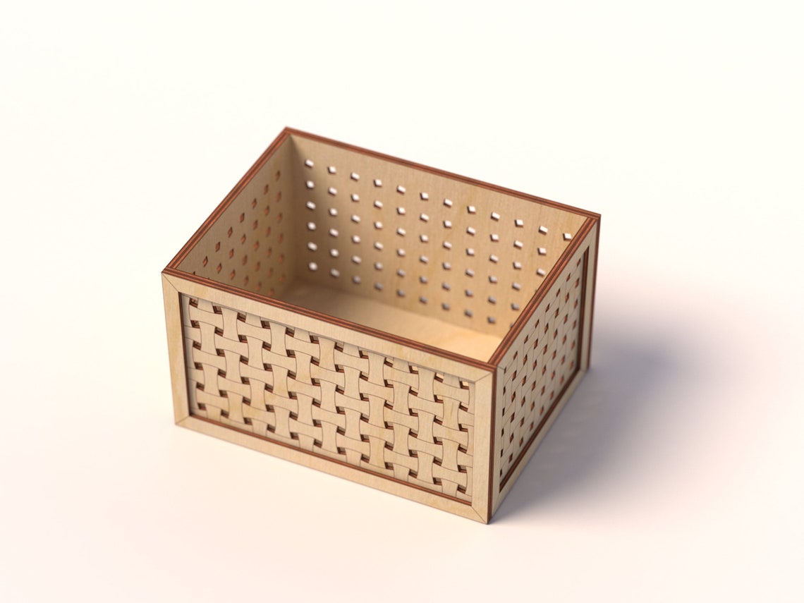 Cute Box - Files for Laser Cutting and Engraving in SVG, DXF, CDR ...