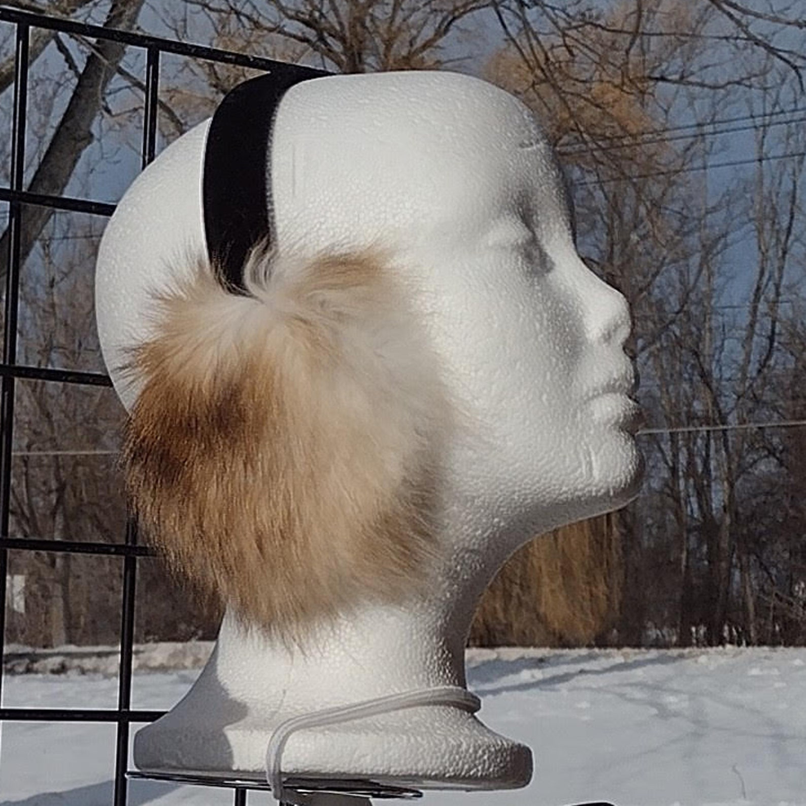 Fur Ear Muffs, Made From Garment Tanned Fur. - Etsy