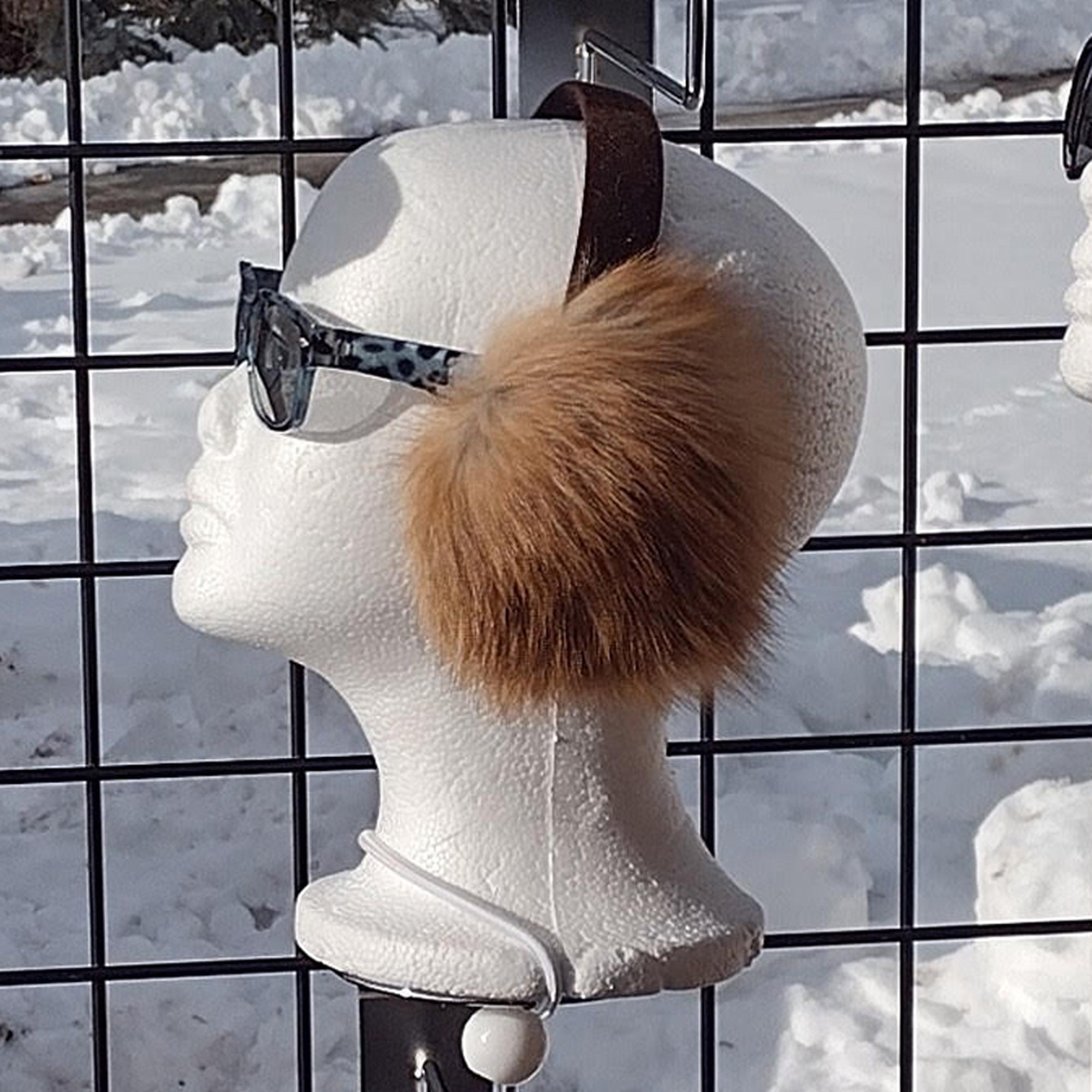 Fur Ear Muffs, Made From Garment Tanned Fur. - Etsy