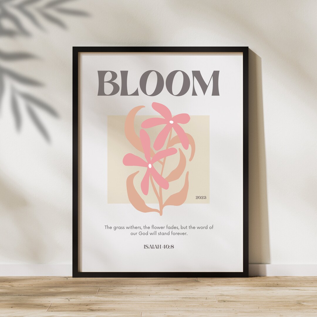 Bible Story Print - Abstract Christian ART - Biblical Wall ART - Large ...