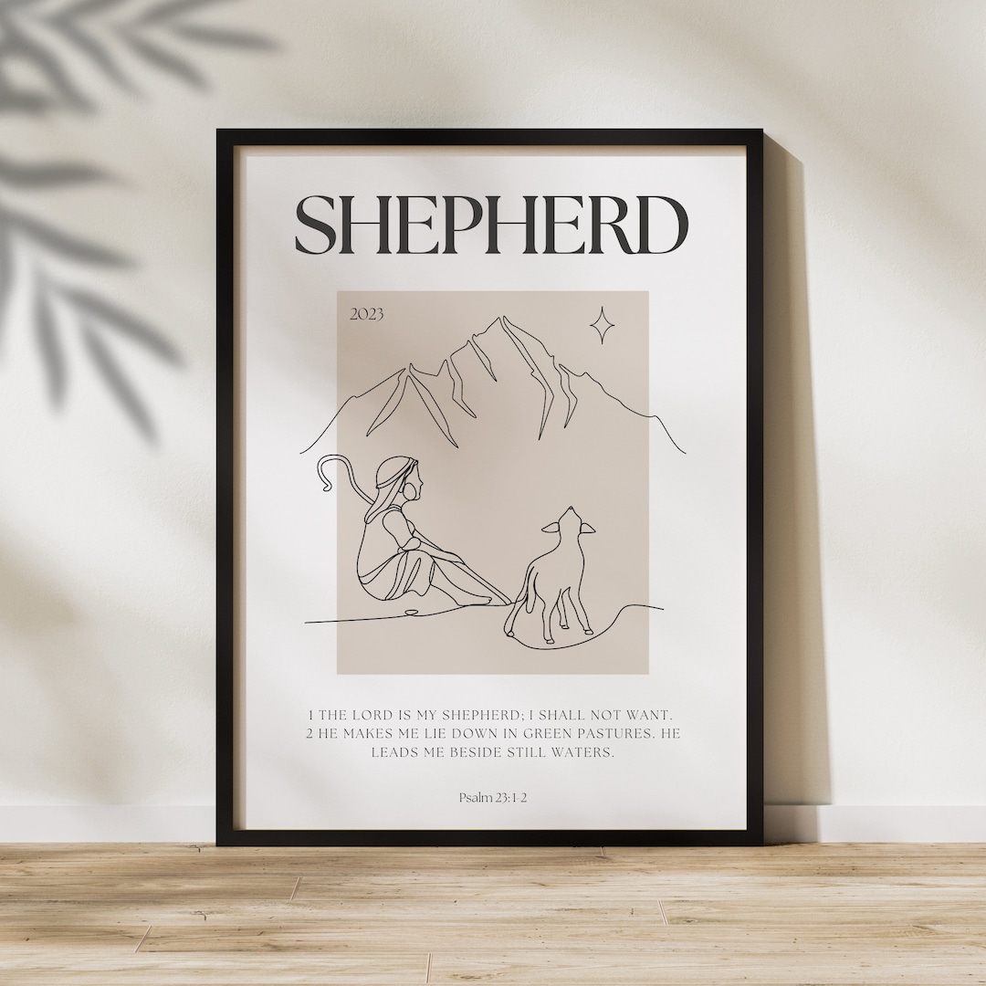 Bible Story Print - Abstract Christian ART - Biblical Wall ART - Large ...