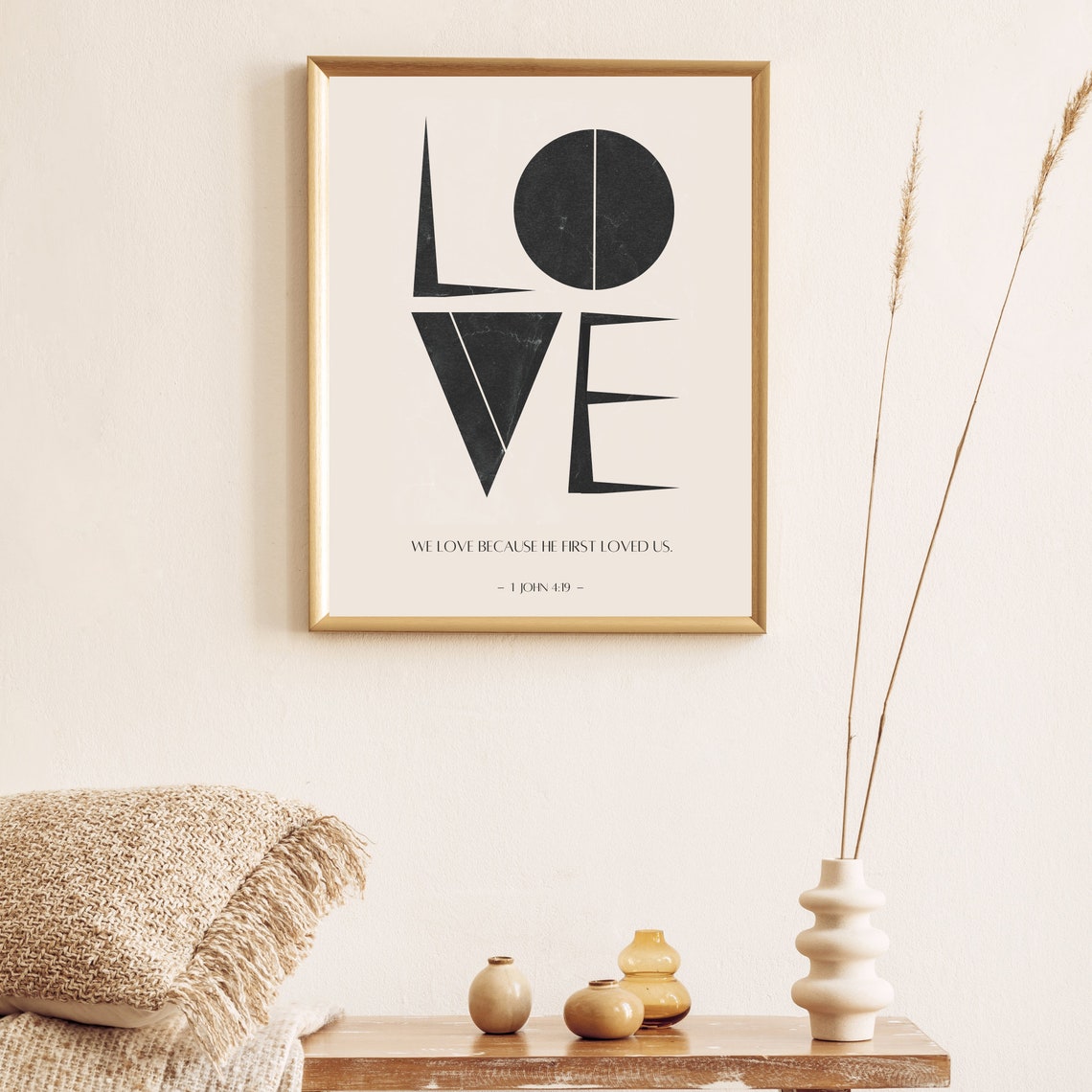 Bible Story Print Abstract Christian ART Biblical Wall ART Large ...