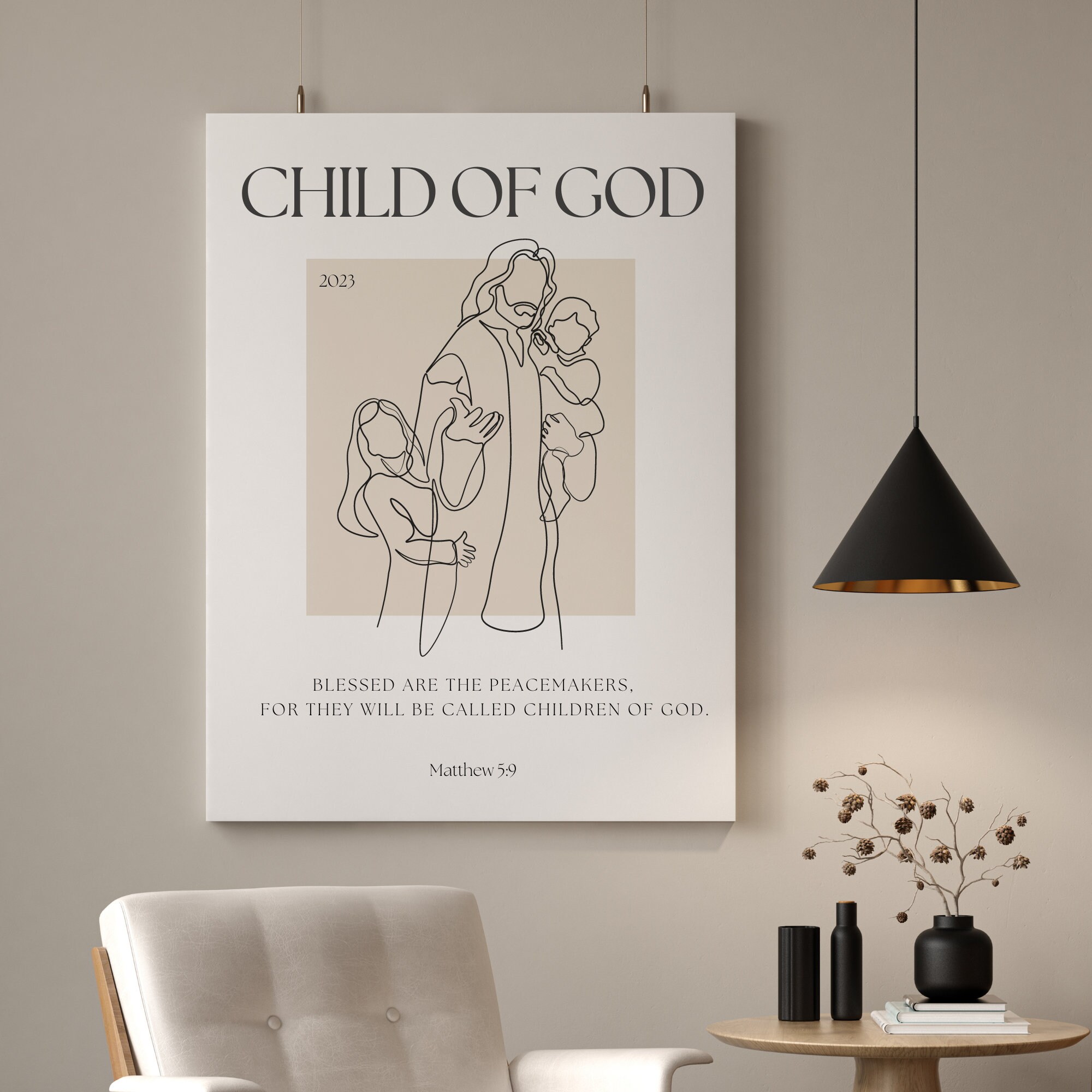 Bible Story Print Abstract Christian ART Biblical Wall ART - Etsy