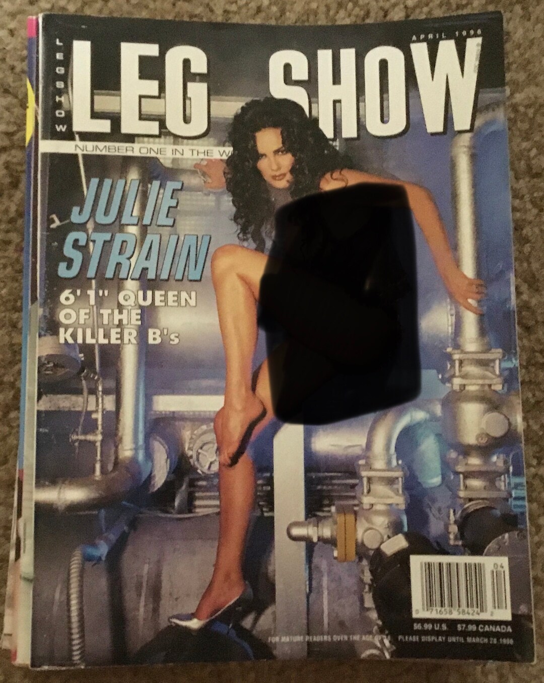 Leg Show Magazine April 1996 Julie Strain - Etsy