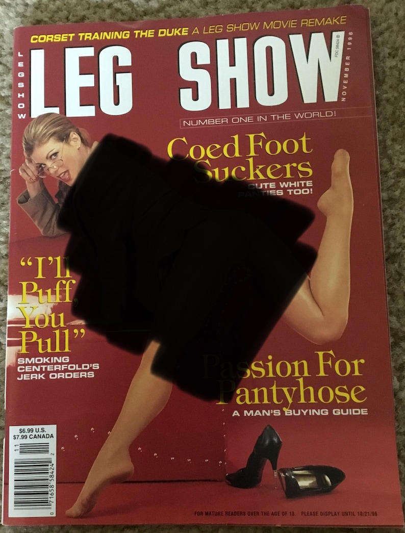 Leg Show November 1996 - Etsy