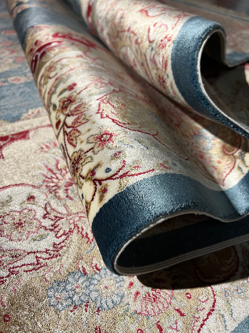 Qum Gold Silk Carpet, 7x10 Silk Rug, Luxury Silk Rug,large Persian Rug ...