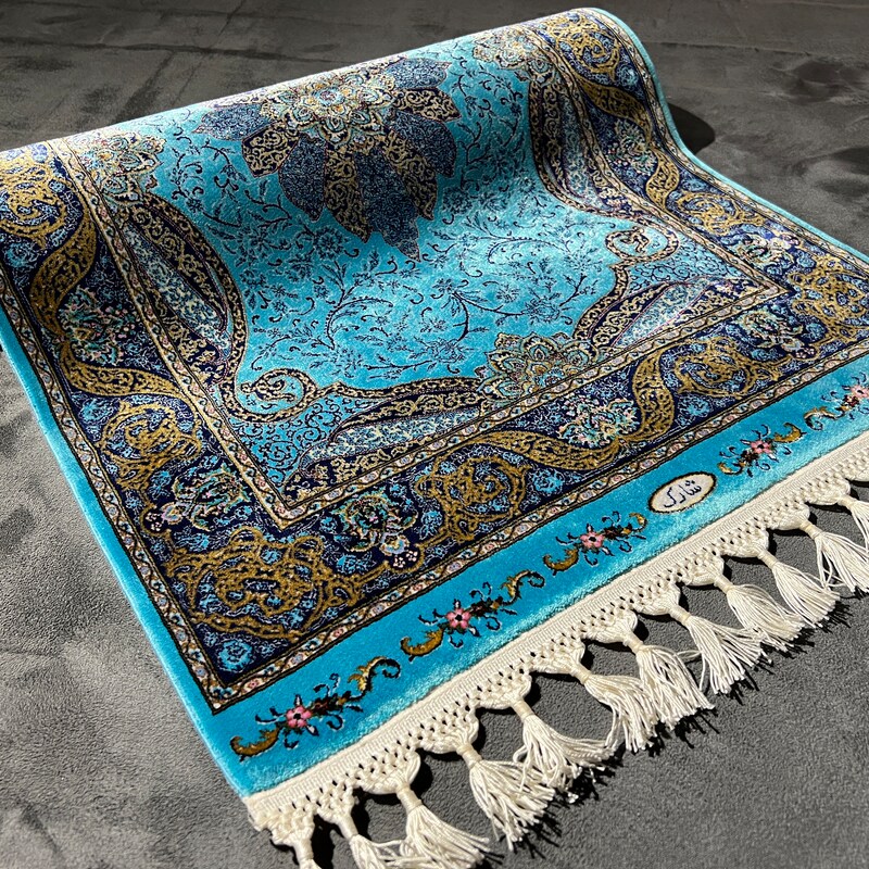 Iranian Silk Rugs - Etsy