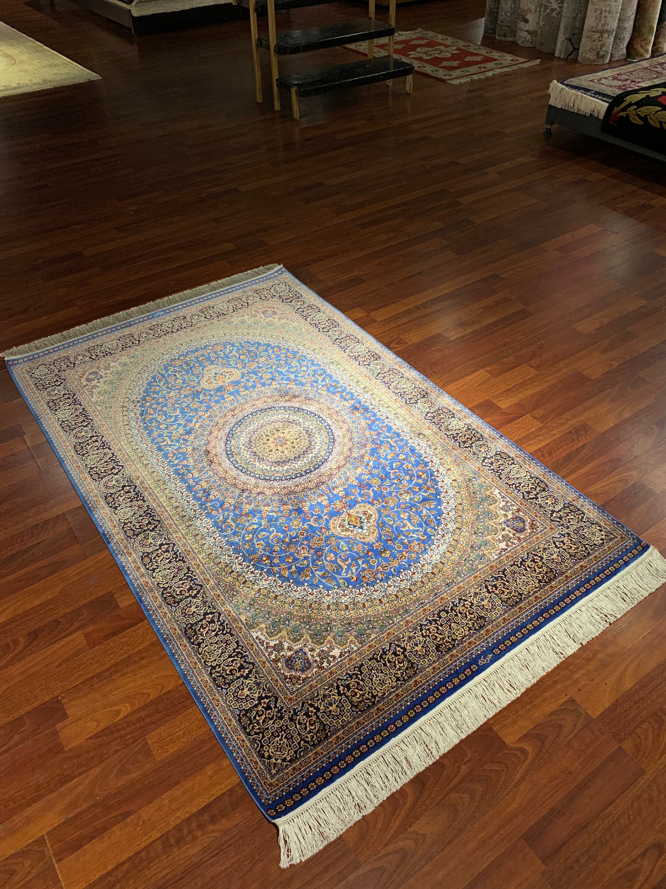 4X6 Luxury Silk Rug, 4x6 High Quality Silk Rug,gift Silk Rug,4x6 ...