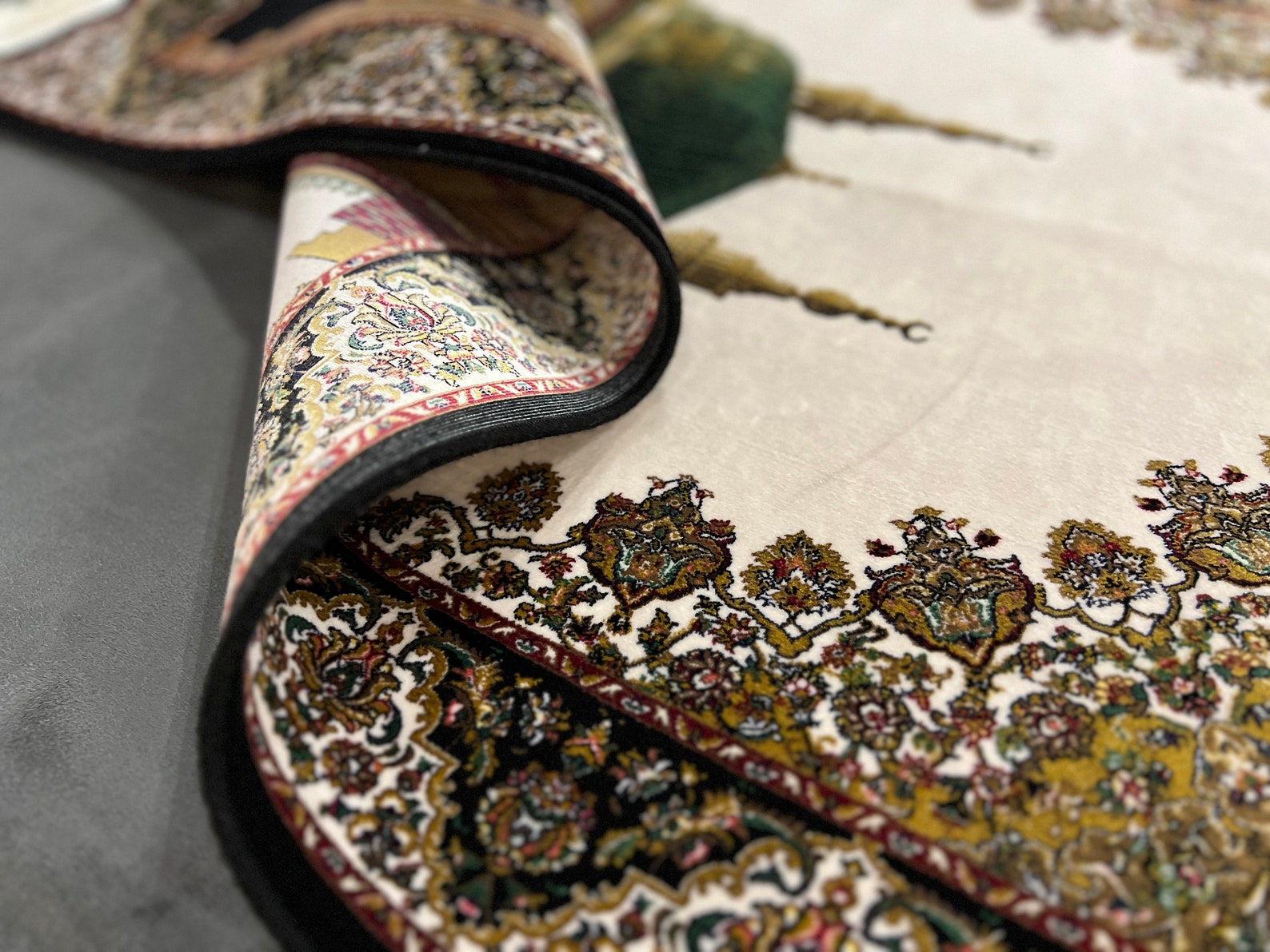 Silk Rug,prayer Mat,prayer,custom Rug, Sajjada Rug,silk Prayer Rug ...