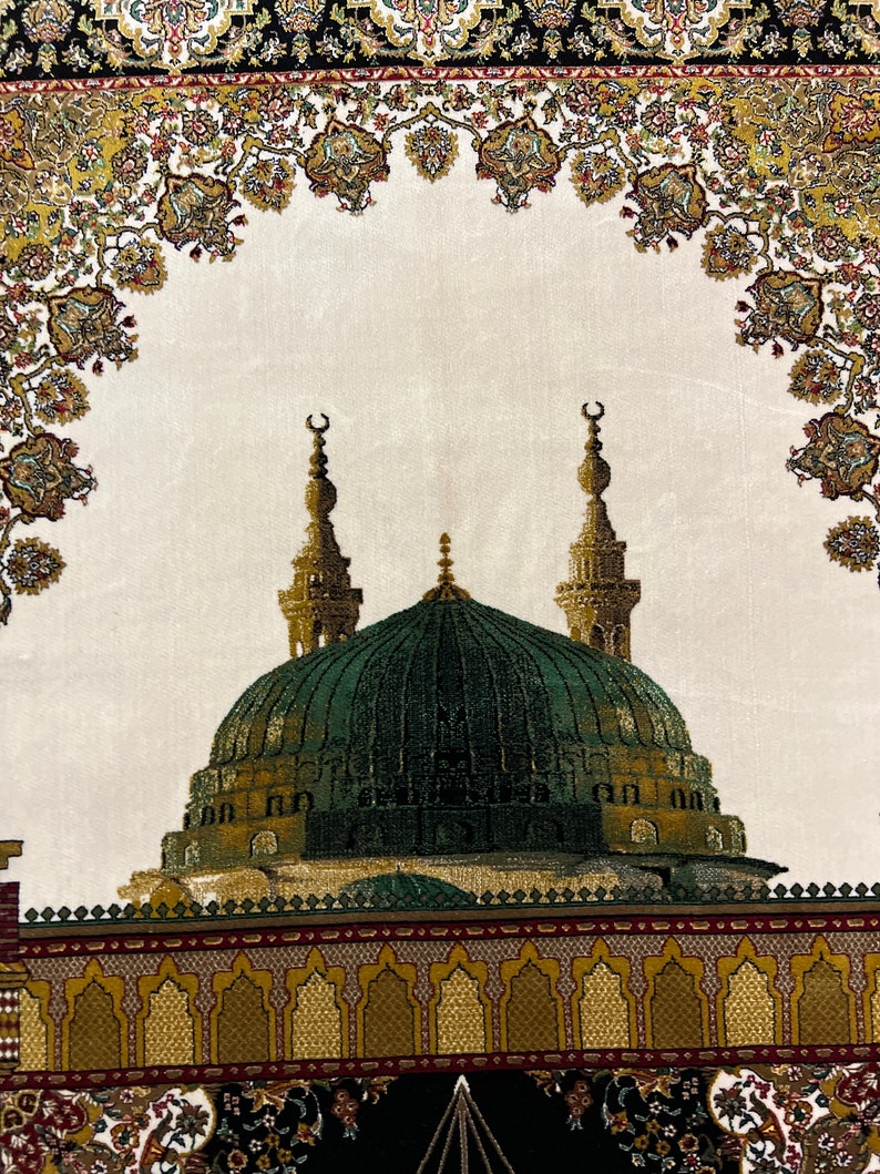 Silk Rug,prayer Mat,prayer,custom Rug, Sajjada Rug,silk Prayer Rug ...