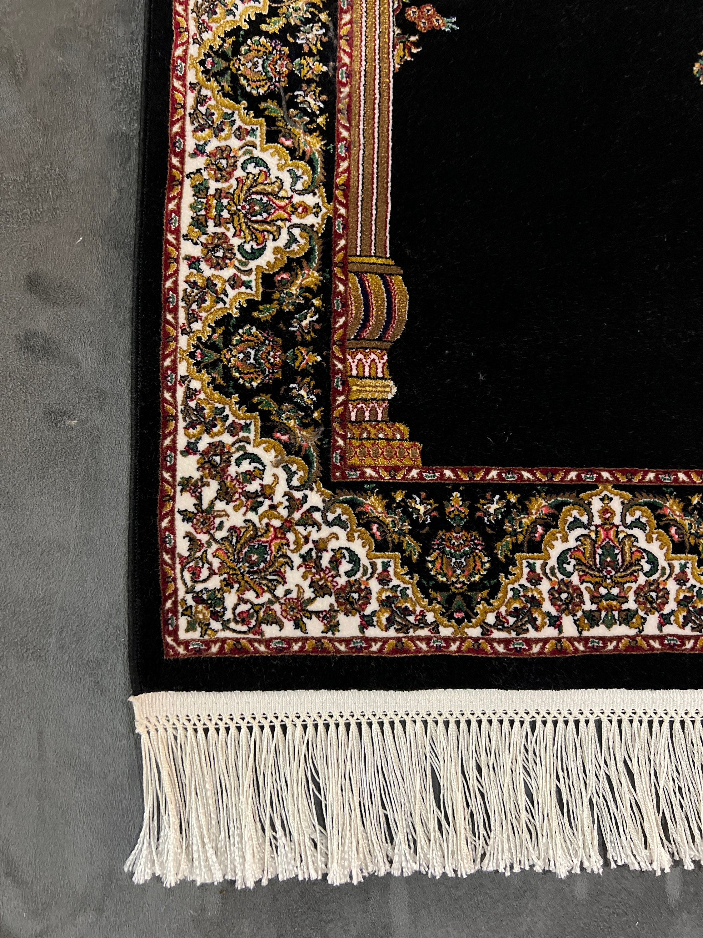 Silk Rug,prayer Mat,prayer,custom Rug, Sajjada Rug,silk Prayer Rug ...