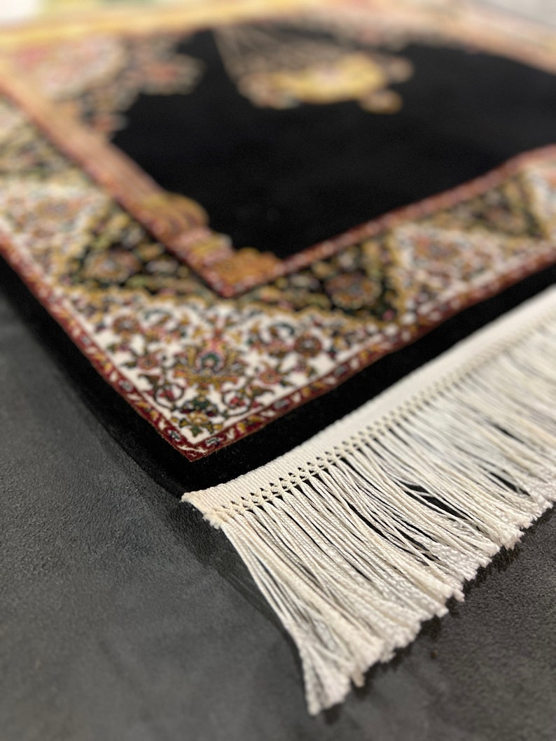 Silk Rug,prayer Mat,prayer,custom Rug, Sajjada Rug,silk Prayer Rug ...