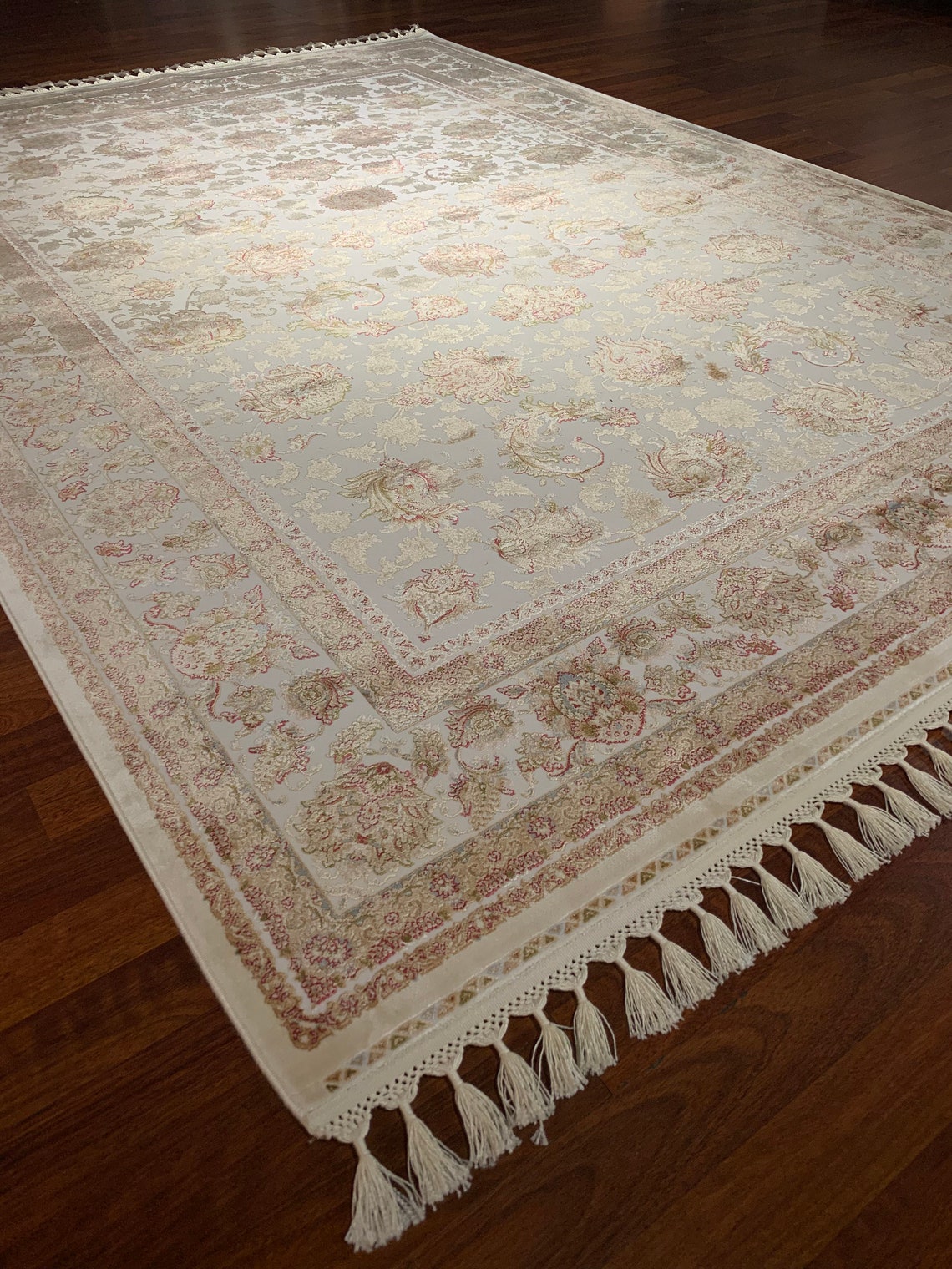 5x8 Ft Persian Silk Rug, Living Room Rug,5x8 Silk Rug, Super Fine Silk ...