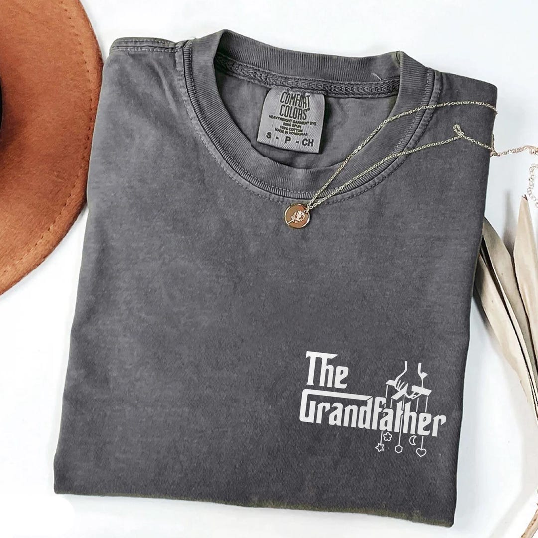 Comfort Colors® the Grandfather T-shirt, Gift for Grandpa, Paternity ...