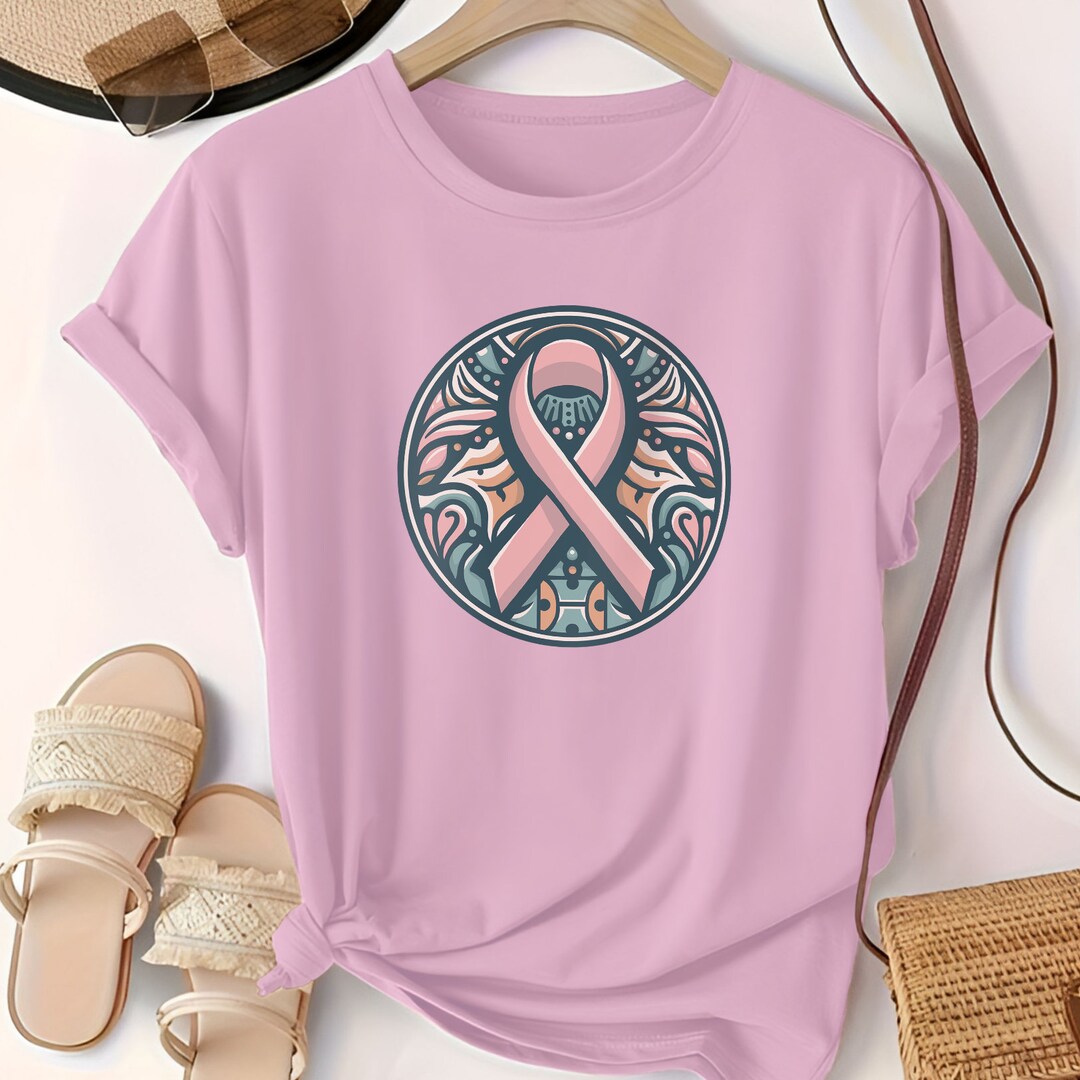 Cancer Ribbon Wonder Shirt, Cancer Survivor Shirt, Cancer Warrior ...