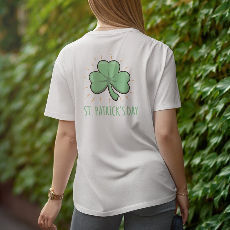 Happy St Patrick's Day Doodles PNG, Saint Patrick Sublimation Design ...