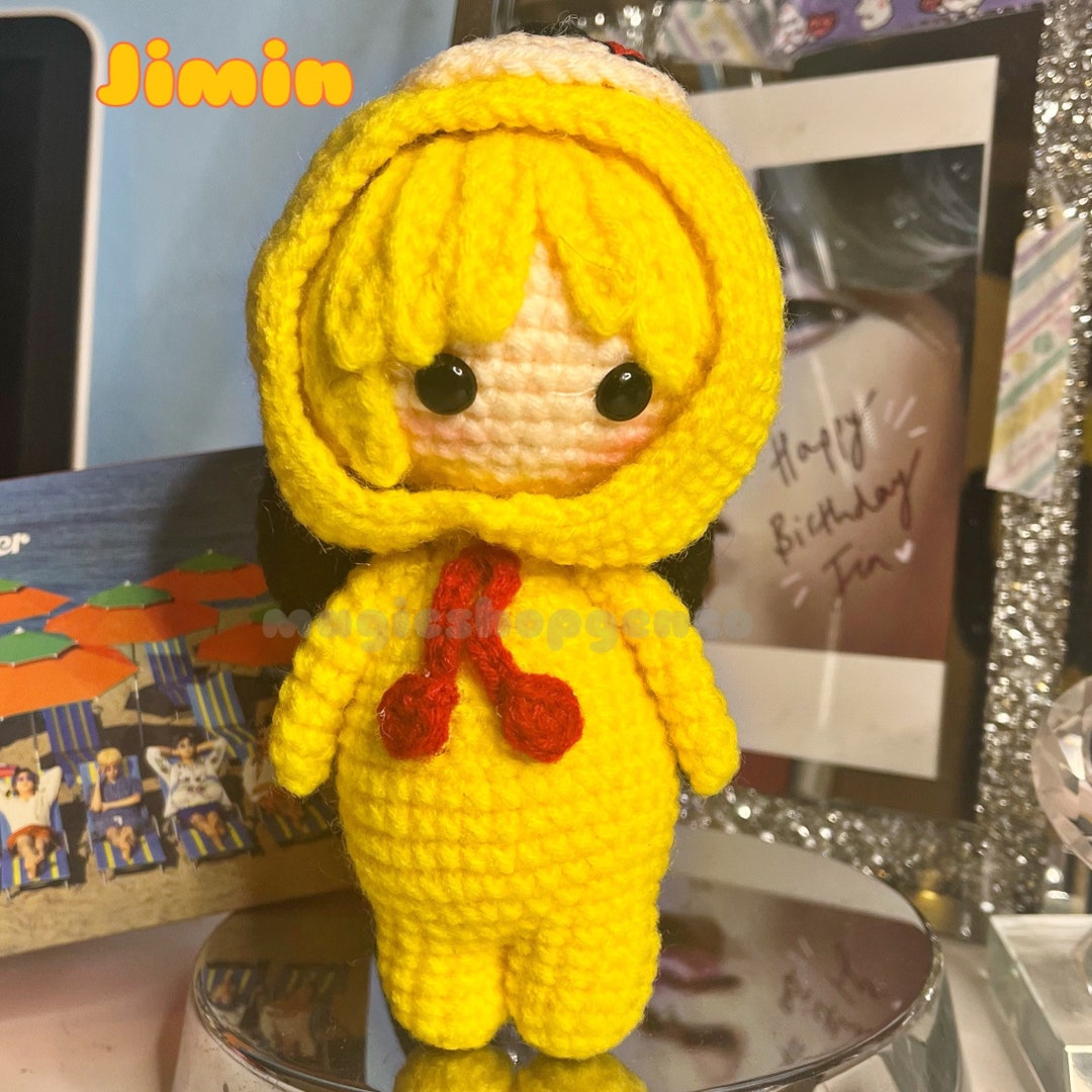 INSTOCK: Jimin BT21 Chimmy Crochet Doll - Etsy