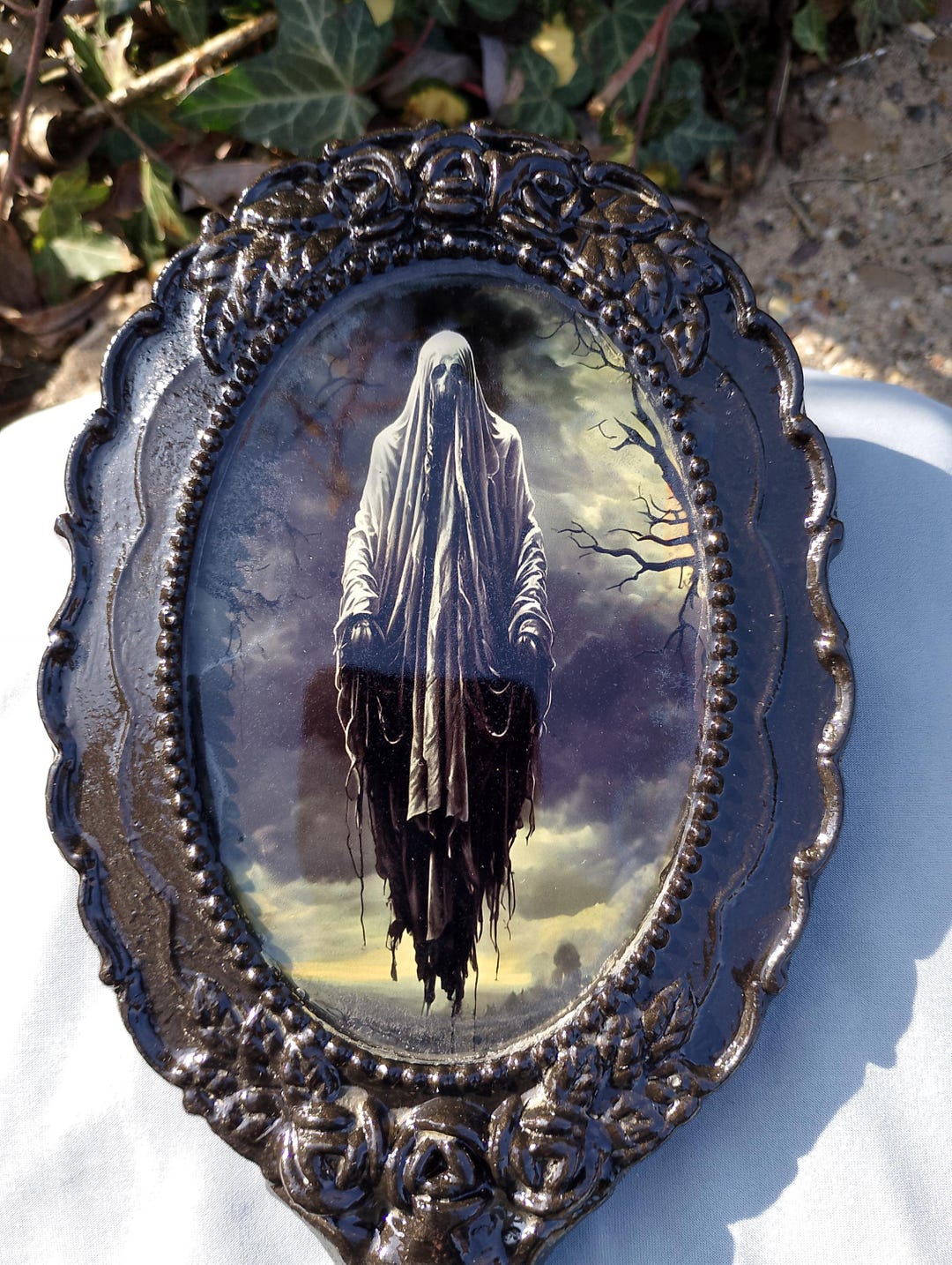 Floating Ghost Spirit Apparition Phantom Spectral Figure Haunted Horror ...