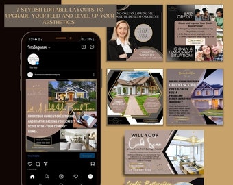 7 Day Social Media Content Templates | Elevate Your Business on FB & IG ...