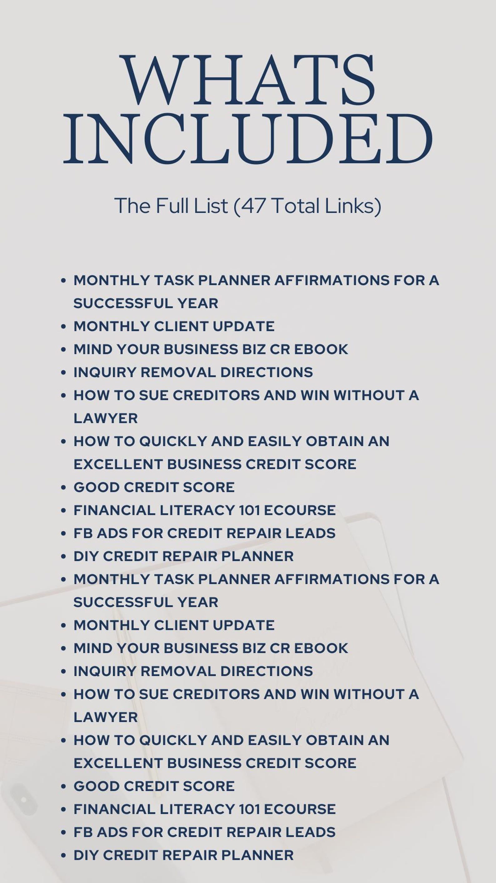 Ultimate Financial Literacy and Credit Repair Bundle| Elevate Your ...