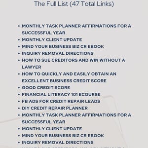 Ultimate Financial Literacy and Credit Repair Bundle| Elevate Your ...