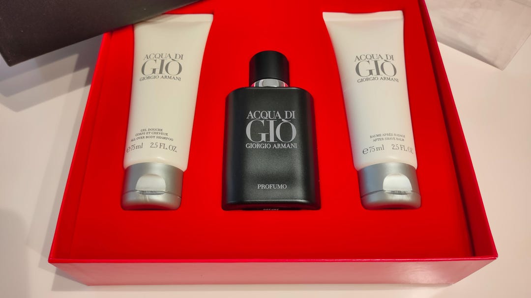 Giorgio Armani Acqua Di Gio Profumo Gift Box Parfum 40ml and After ...