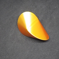 Perfect Gift for Him/her- Brass Oloid - Brushed Finish Desk Toy Wobbler ...