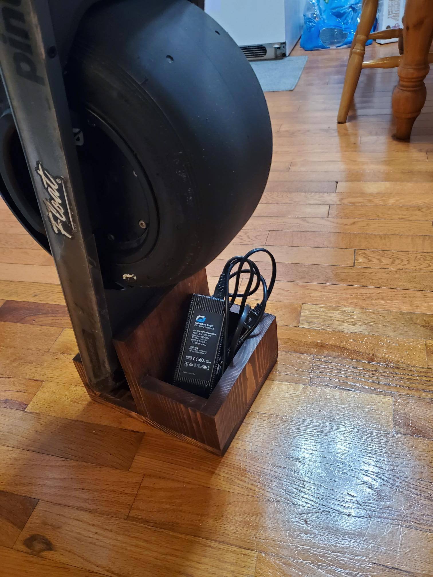 Onewheel Wooden Stand With Storage for Charger - Etsy