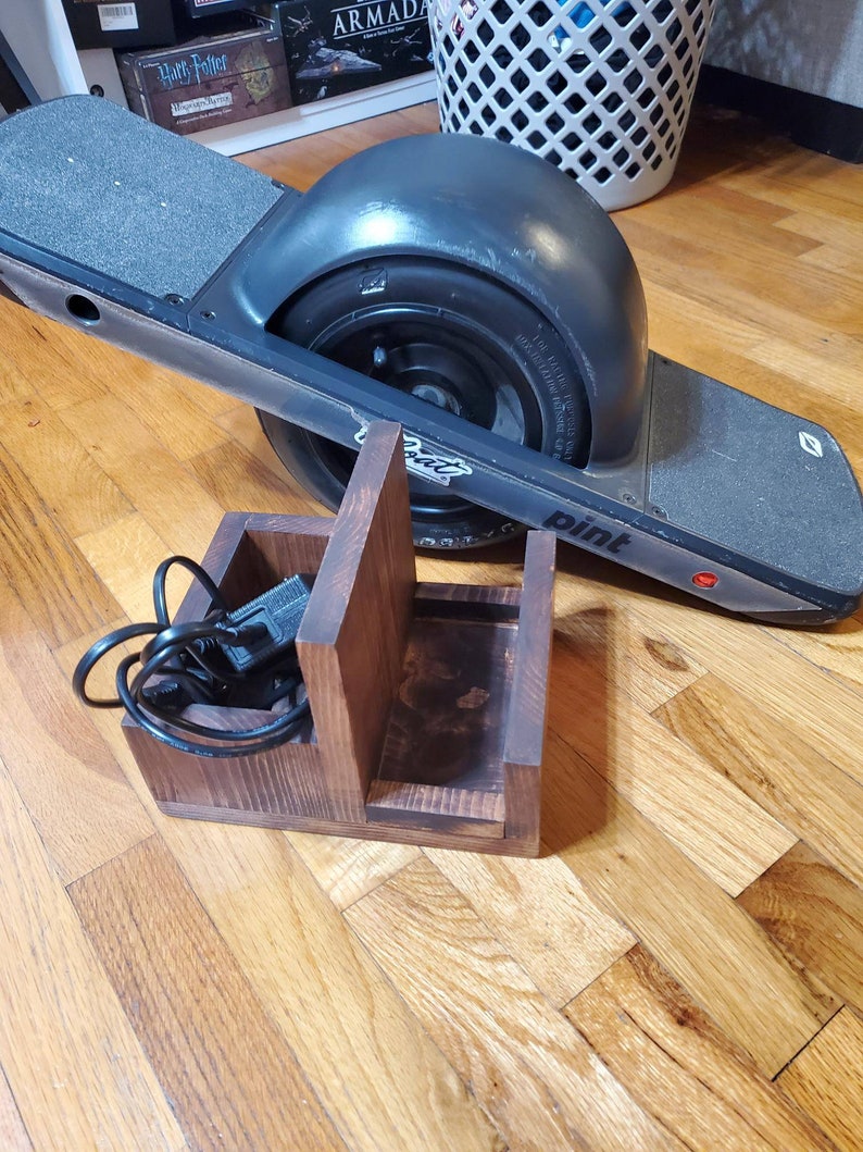 Onewheel Wooden Stand With Storage for Charger - Etsy