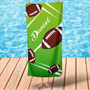 Football Team Towels,personalized Football Towel, Football Player Gift ...