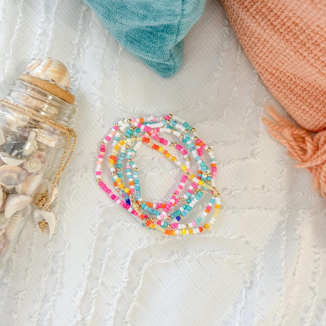 Laney Bracelets | Beaded Bracelets - Etsy