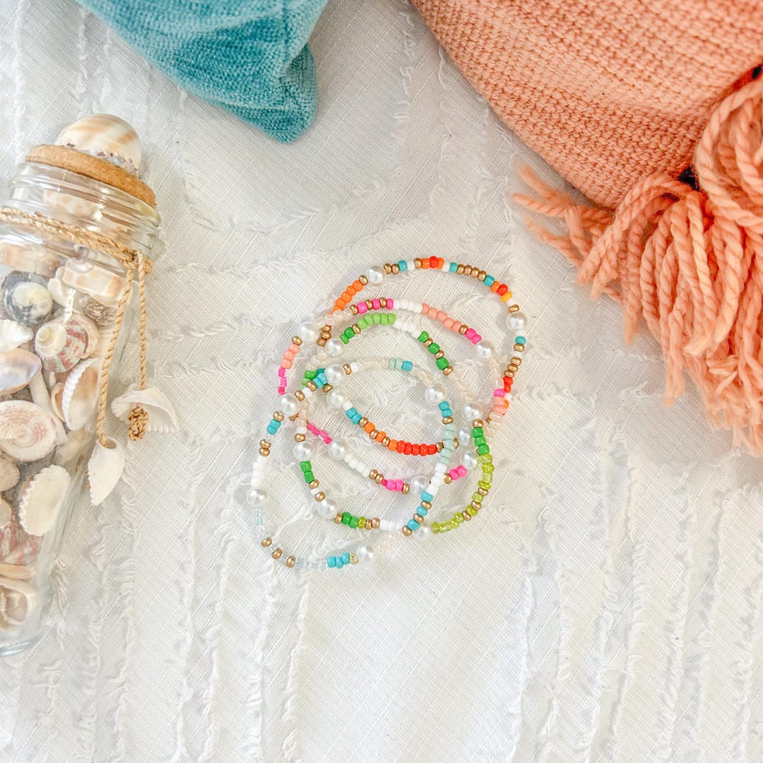 Isla Bracelets | Beaded Bracelets - Etsy