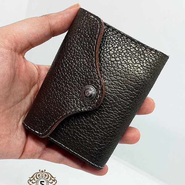 Cow Leather Wallet - Etsy
