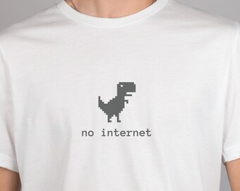 Dinosaur No Internet - Etsy