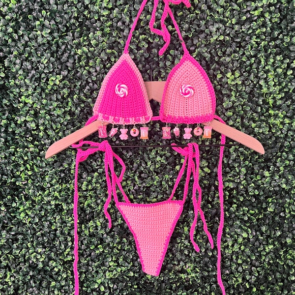 Candy Bikini - Etsy