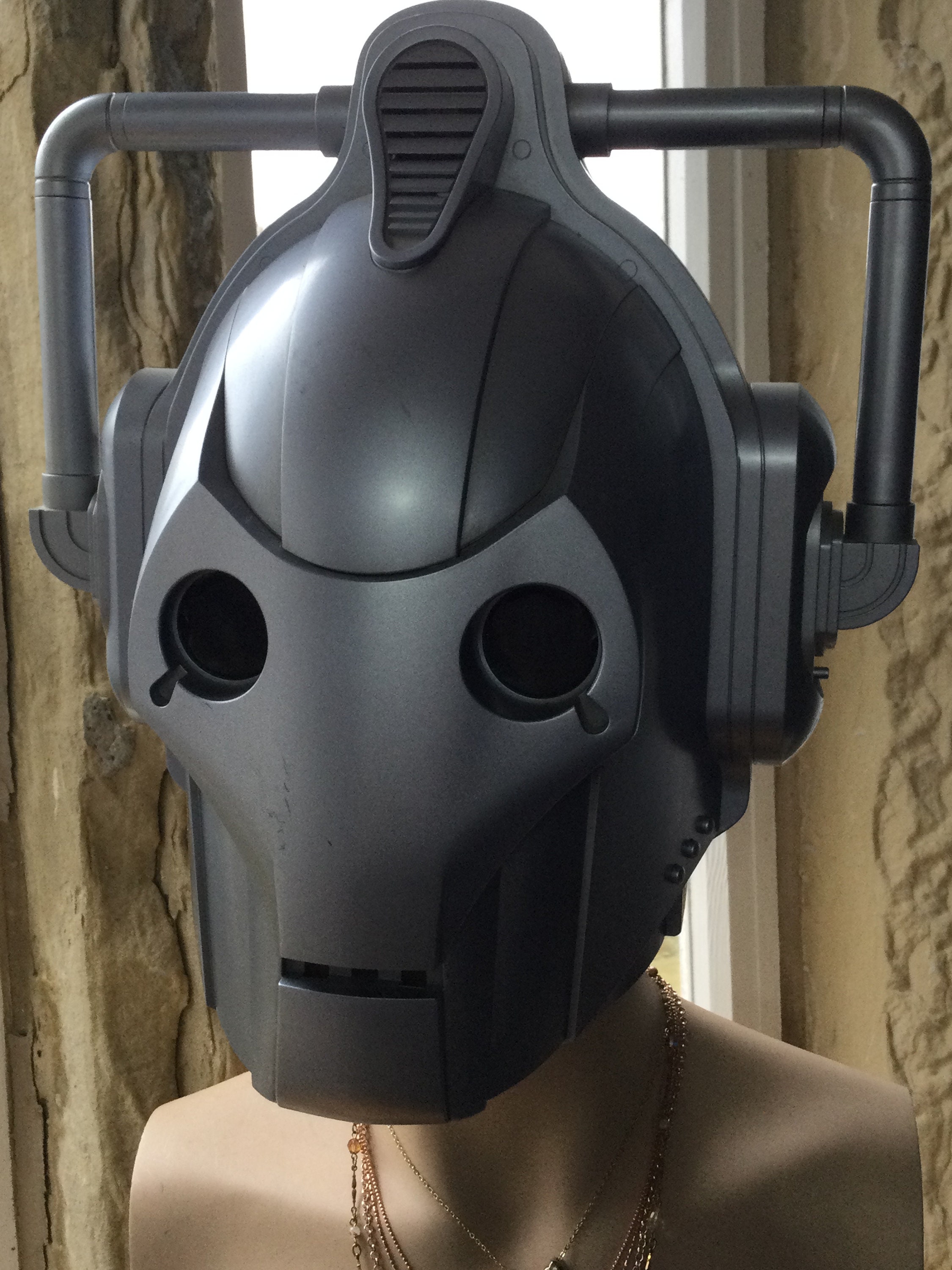 Doctor Who Cyberman Head