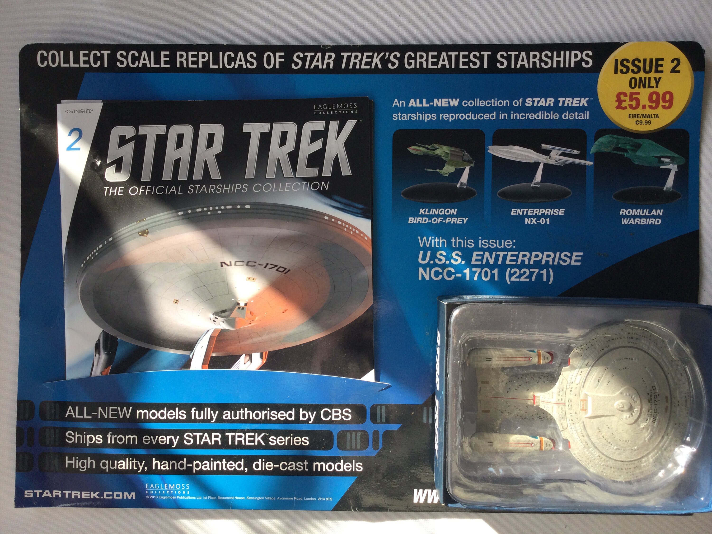Star Trek Die Cast Models