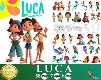 Luca Transparent Png - Etsy