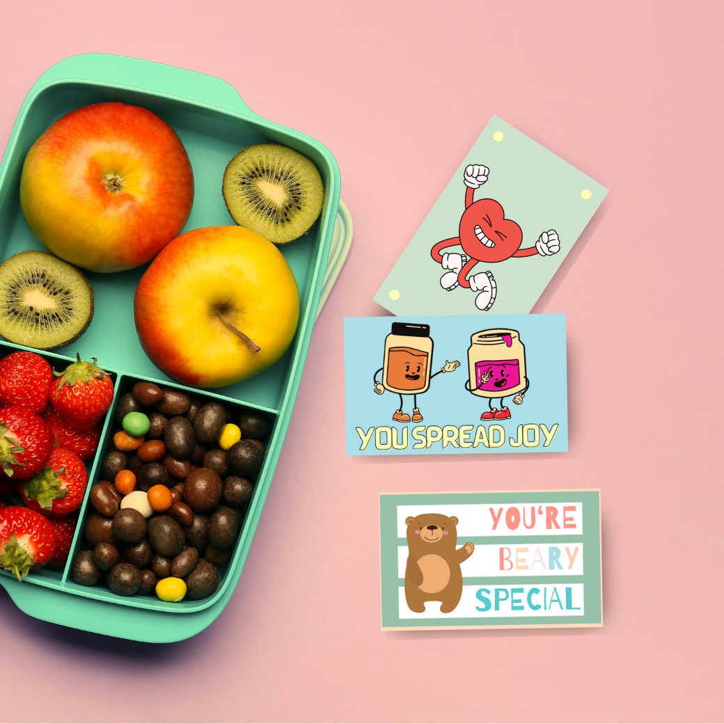 Printable Valentine Lunchbox Notes for Boys and Girls, Love Notes for ...