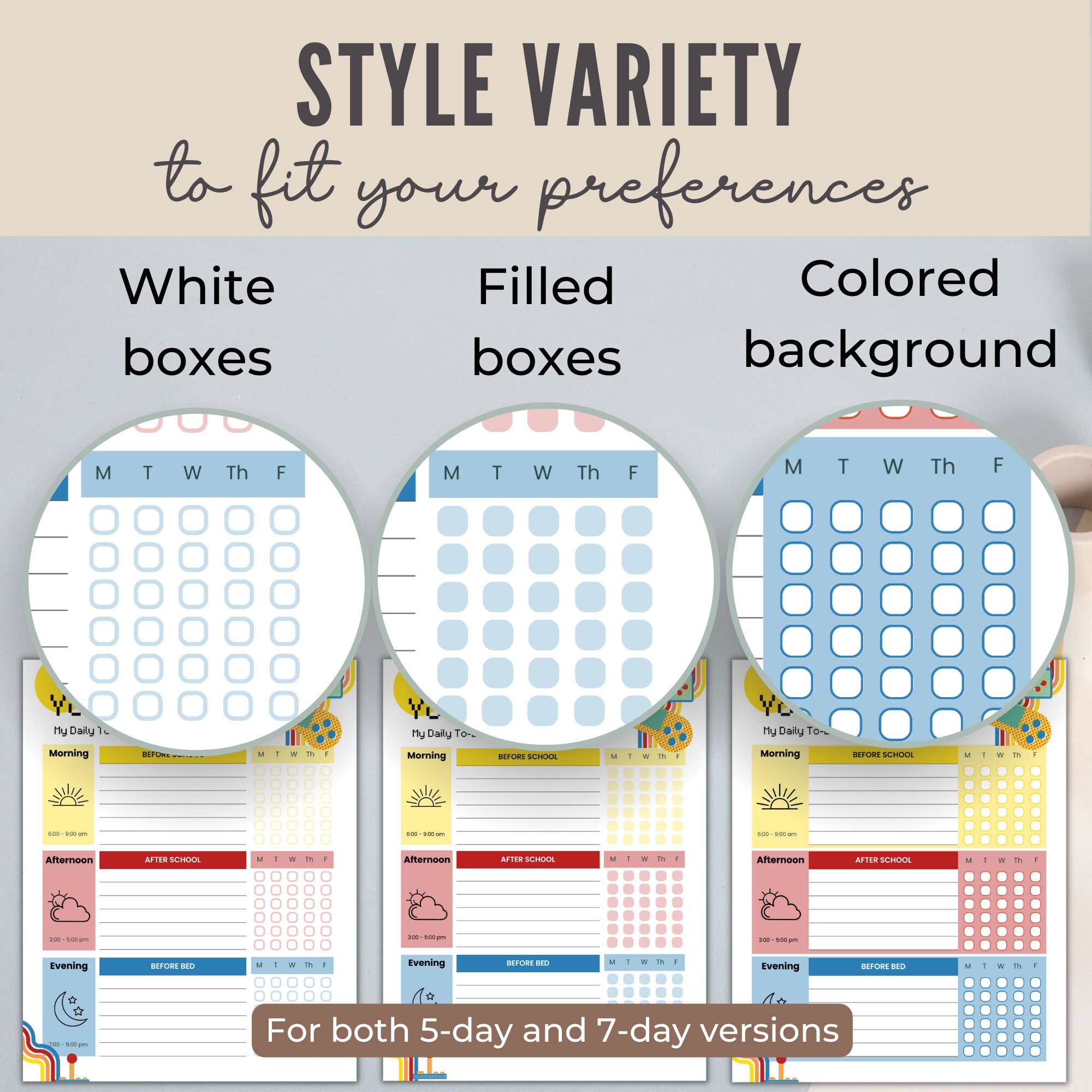 Gamer Editable Kids Morning Routine Chart Kids Daily - Etsy