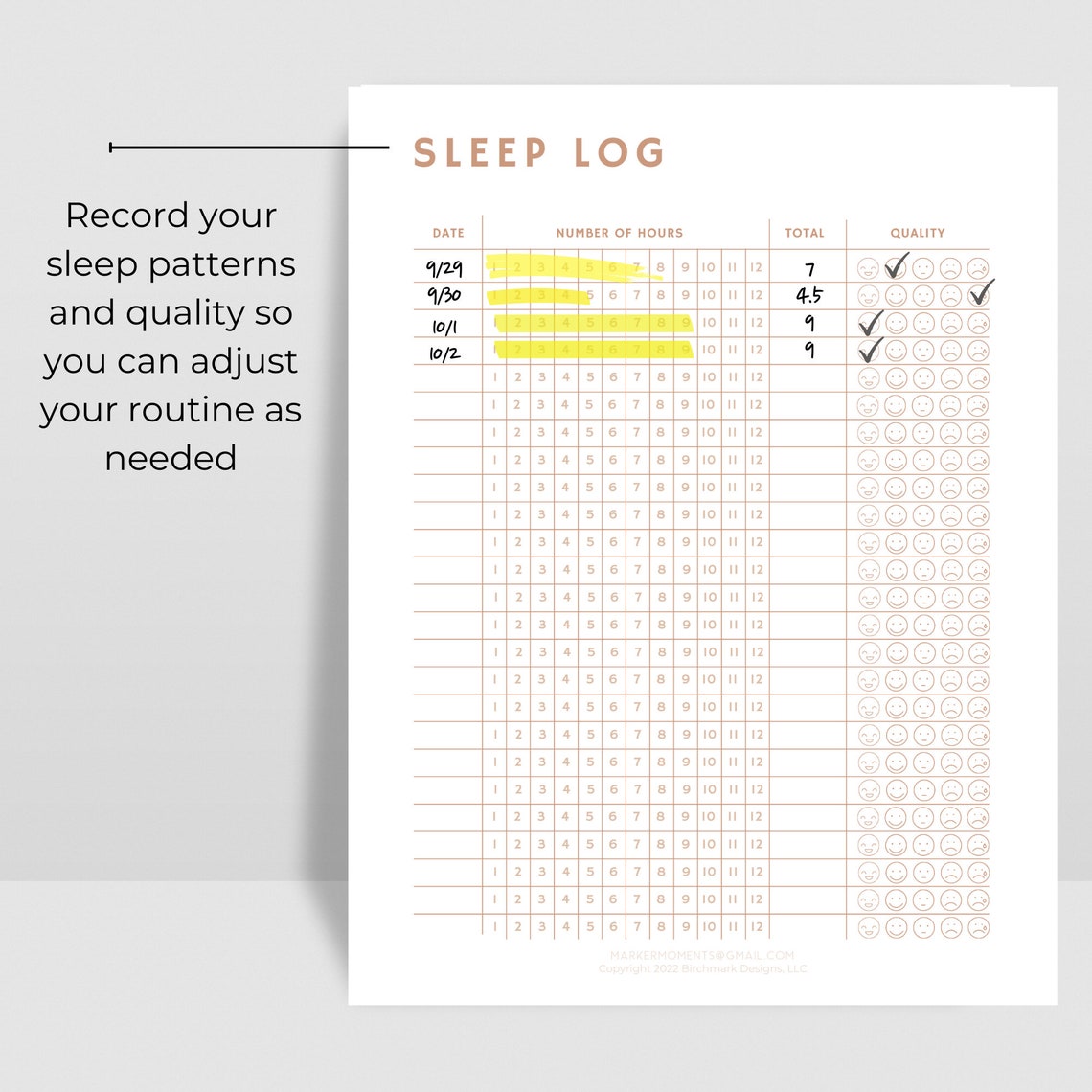 Medical Information Planner for Pregnant Moms, Printable Birth Plan for ...