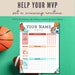 Sports Editable Kids Morning Routine Chart, Kids Daily Checklist ...