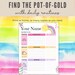 Rainbow Editable Kids Morning Routine Chart, Kids Daily Checklist ...