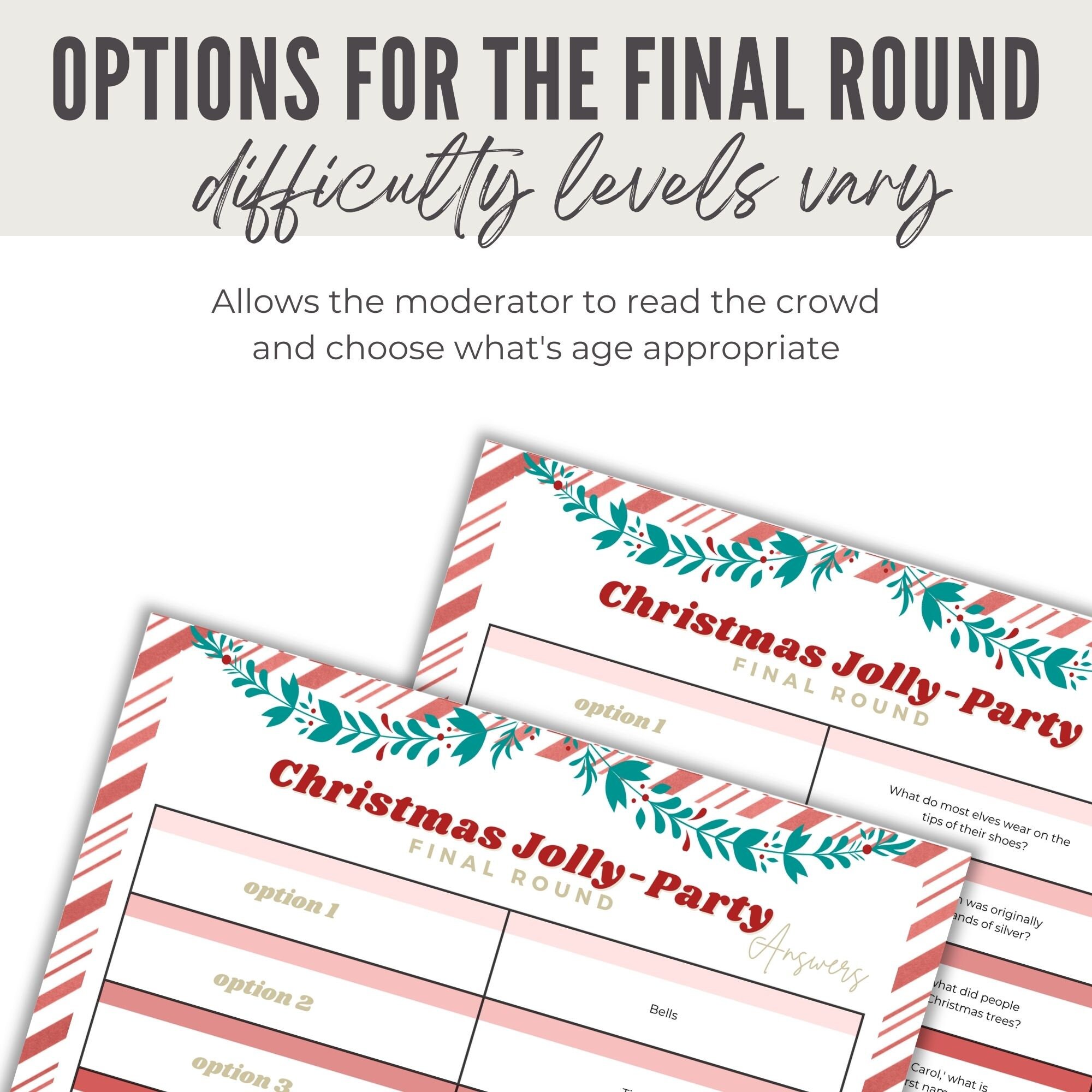 Printable Christmas Trivia Questions for Kids, Fun Holiday Trivia Game ...