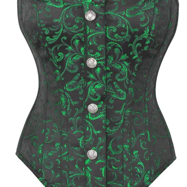 Green Corset - Etsy