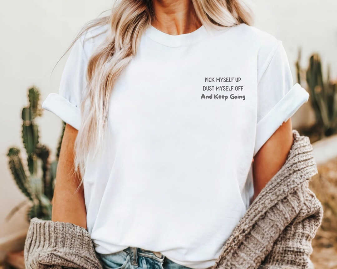 Dust Myself off Keep Going Bluey Quote Shirt Women Men Unisex Tshirt ...