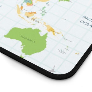 Discover the World Map Desk Pad, Learn, and Plan at Your Desk| Map Desk ...